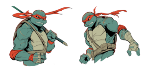 Teenage Mutant Ninja Turtles Epic Raphael Cursor - Sweezy Custom Cursors