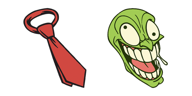 The Mask & Red Tie Cursor - Sweezy Custom Cursors