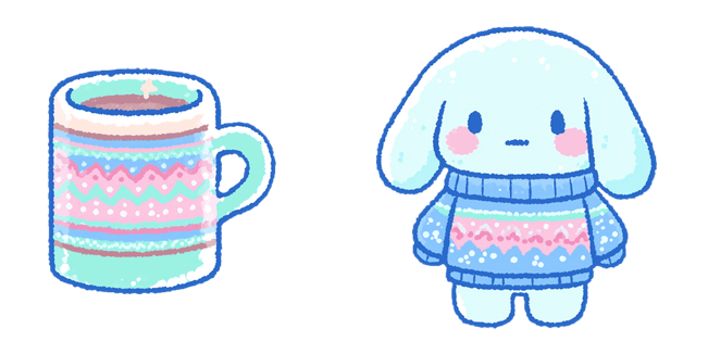 Cinnamoroll Goth Boots Cursor - Sanrio Cursors - Sweezy Curosrs