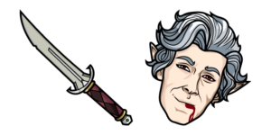 Baldurs Gate 3 Astarion & Knife Cursor - Games Cursors - Sweezy