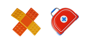 Band-Aid & First Aid Kit 3D Cursor - Sweezy Custom Cursors