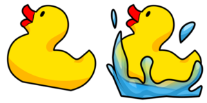 Bath Duck Cursor - Sweezy Custom Cursors