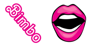 Bimbocore Mouth Cursor - Aesthetic Cursors - Sweezy Cursors