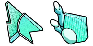 Binary Code Cursor - Cool Custom Cursor for Chrome - Sweezy Cursors