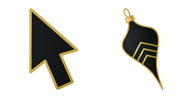 Pastel Patchwork Arrow & Christmas Star Cursor - Sweezy Custom Cursors