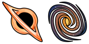 Black Hole & Galaxy Cursor - Sweezy Custom Cursors
