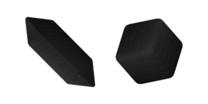 Black Textured Crystal & Cube 3D Cursor - Sweezy Custom Cursors