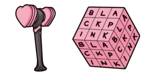 BLACKPINK Light Stick & Rubik's Cube Cursor - Sweezy Cursors