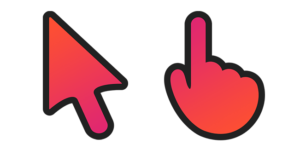 Bloody Mary Gradient Cursor - Sweezy Custom Cursors