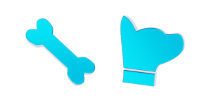 Bone & Dog Head 3D Cursor - Sweezy Custom Cursors