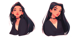 Baddie Girl Cursors Collection - Sweezy Custom Cursors