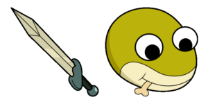 Centaurworld Stabby & Sword Cursor - Cartoons Cursors - Sweezy