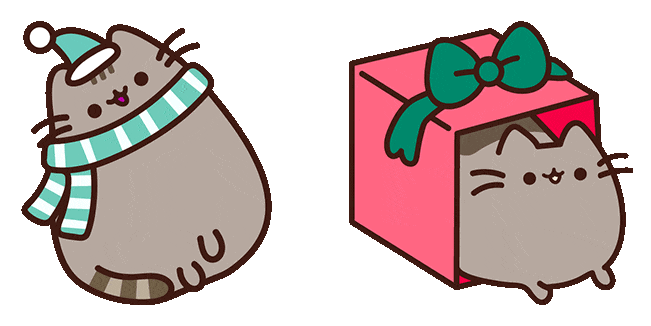 Pusheen in Christmas Sweater Cursor - Pusheen Cursors - Sweezy