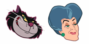 Cinderella Lady Tremaine & Lucifer Cursor - Sweezy Cursors