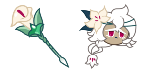 Cookie Run Moonlight Cookie Cursor - Sweezy Custom Cursors