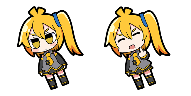 Cute Akita Neru Cursor - Vocaloid Cursors - Sweezy Cursors