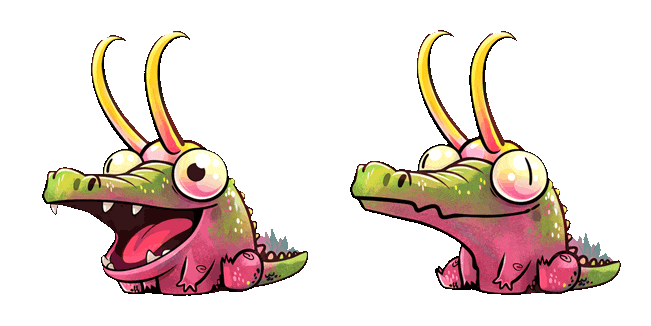 Cute Alligator Loki Animated Cursor - Windows Cursors - Sweezy