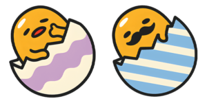 Cute Easter Gudetama Cursor - Sweezy Custom Cursors