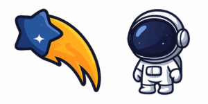 Stars 3D Cursor - Sweezy Custom Cursors