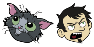 Dan Vs. Mr. Mumbles Cursor - Sweezy Custom Cursors