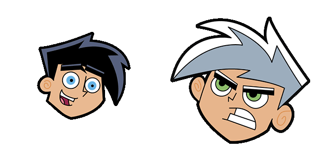 Danny Phantom Animated Cursor - Danny Phantom Cursors - Sweezy