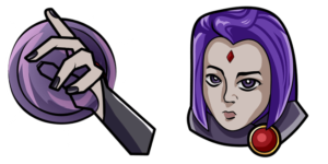 Raven DC Comics Cursor - Superhero Cursor - Sweezy Custom Cursors