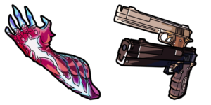 Devil May Cry Devil Bringer & Ebony & Ivory Cursor - Sweezy Custom Cursors