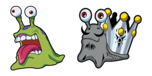 Digimon Numemon & Black King Cursor - Anime Cursors - Sweezy