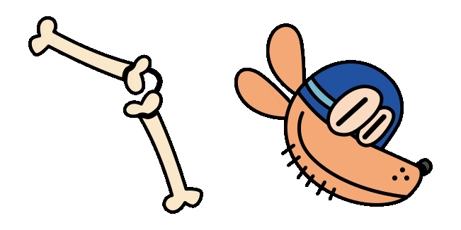 Dog Man Superhero Animated Cursor - Windows Cursors - Sweezy