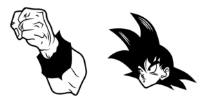 Dragon Ball Cursors Collection - Sweezy Custom Cursors