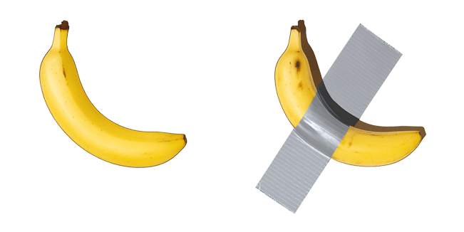 Duct Tape Banana Cursor - Windows Cursors - Sweezy Cursors