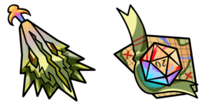 Dungeons & Dragons Cursor - Sweezy Custom Cursors
