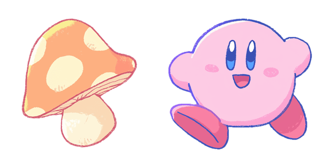 Kirby Cursor - Cool Games Cursors - Sweezy Custom Cursors