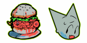 Fentanyl Dinner Burger Cursor - Windows Cursors - Sweezy Cursors