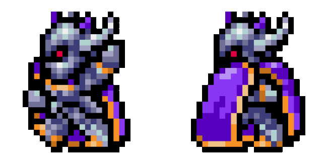 Final Fantasy Garland Pixel Animated Cursor - Sweezy Cursors