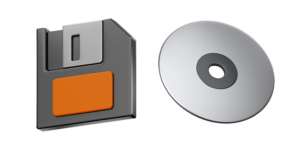 Floppy Disk & CD 3D Cursor - Sweezy Custom Cursors