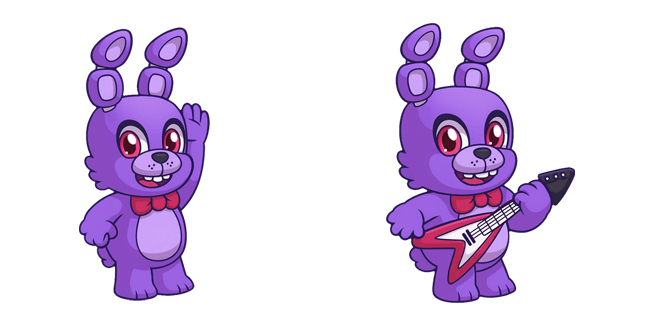 FNaF Cute Bonnie Cursor - FNaF Cursors - Sweezy Cursors