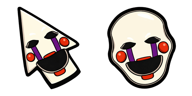 FNaF The Puppet & Arrow Cursor - FNaF Cursors - Sweezy Cursors