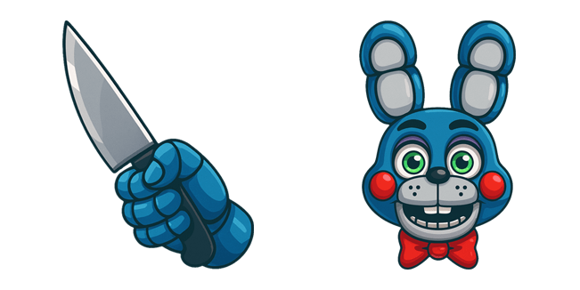 FNaF Spring Bonnie with Knife Animated Cursor - Sweezy Cursors