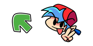 Friday Night Funkin' Boyfriend Cursor - FNF Arrow Cursor - Sweezy Cursor