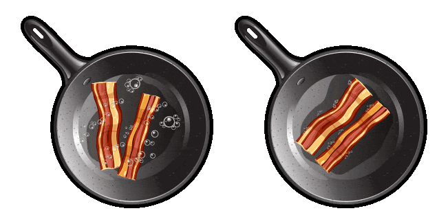 Fried Bacon Animated Cursor - Windows Cursors - Sweezy Cursors