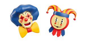 Funny Clowns 3D Cursor - Sweezy Custom Cursors