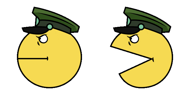 Futurama Colin Pac-Man Animated Cursor - Sweezy Cursors