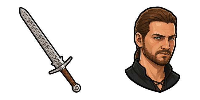 Gothic 1 Remake The Nameless Hero & Sword Cursor - Sweezy