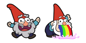 Gravity Falls Cursor with Shmebulock - Sweezy Custom Cursors