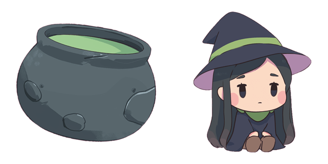 Demon Slayer Halloween Nezuko & Candy Corn Cursor - Sweezy