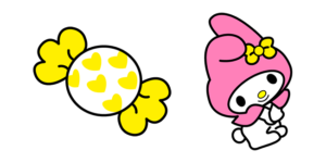 Hello Kitty My Melody & Candy Cursor - Sweezy Custom Cursors