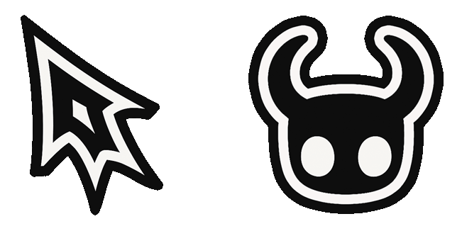 Hollow Knight Black Arrow Cursor - Hollow Knight Cursors - Sweezy