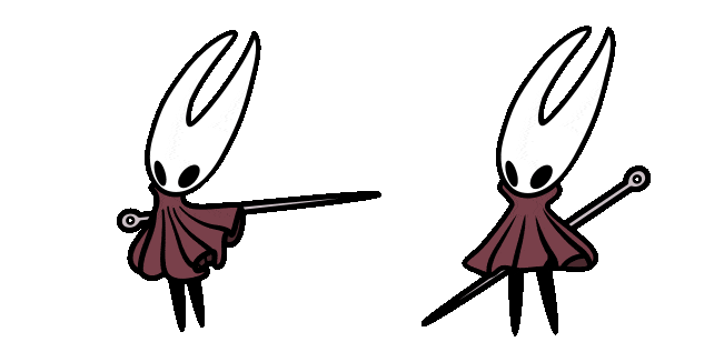 Hollow Knight & Sword Cursor - Sweezy Custom Cursors