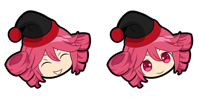 Kasane Teto in Christmas Hat Cursor - Vocaloid Cursors - Sweezy